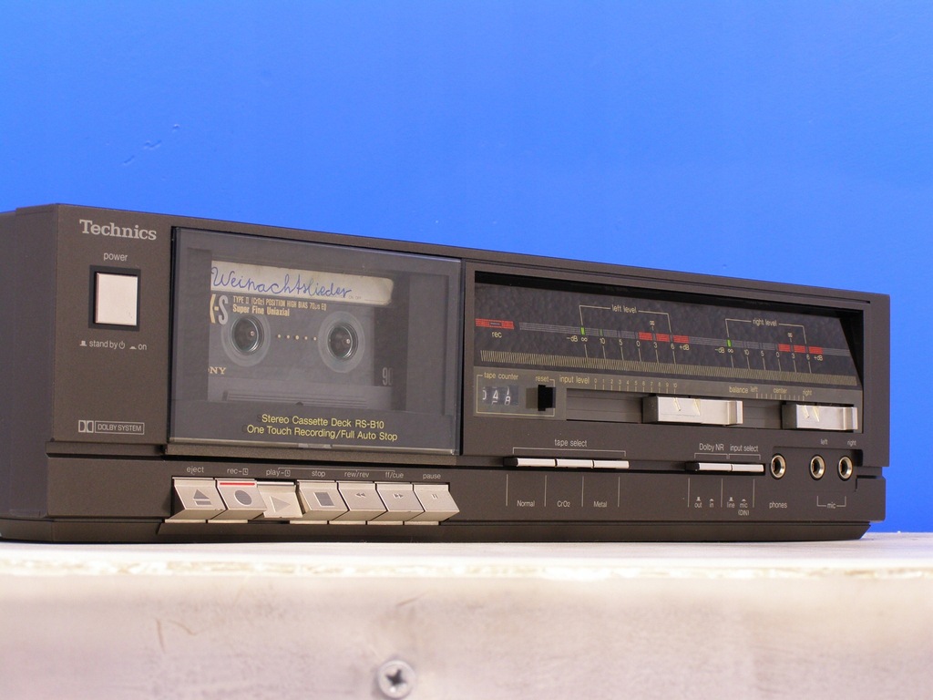 WSPANIAŁY MAGNETOFON DECK TECHNICS RS-B10 - 13581597355 - oficjalne archiwum Allegro