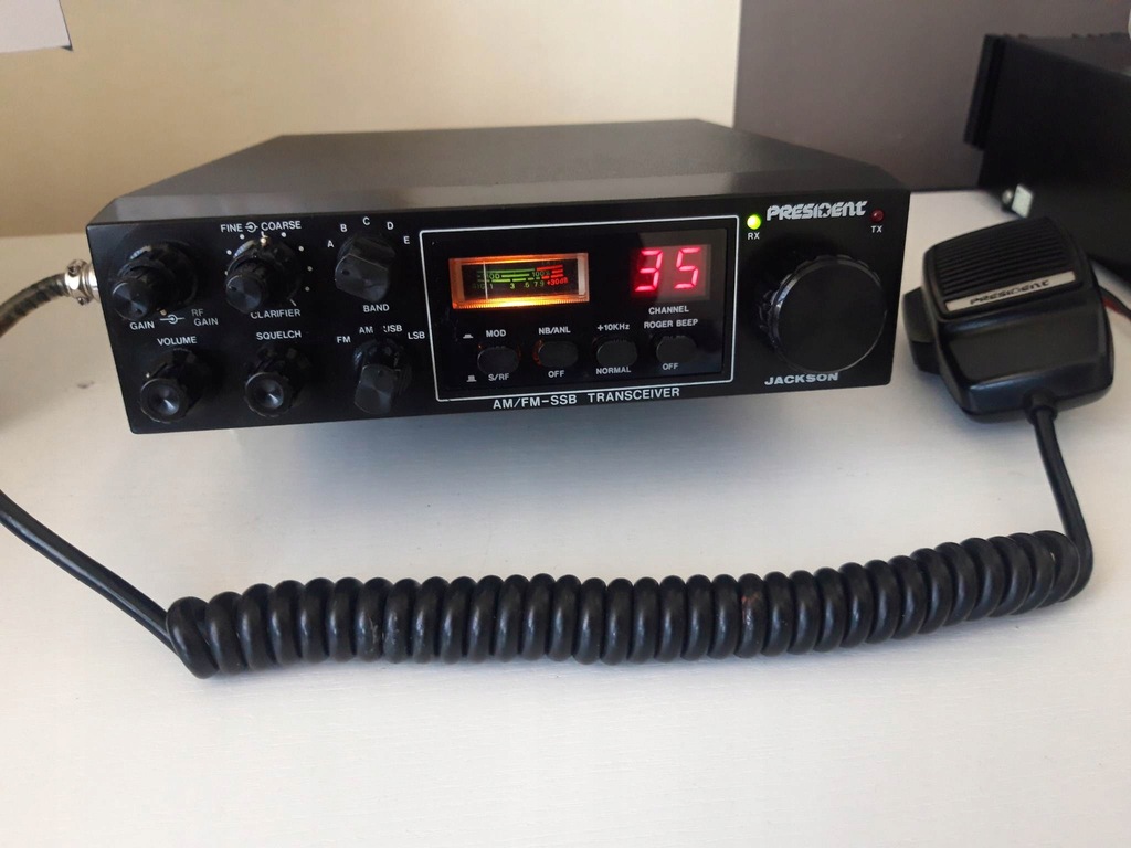 Cb Radio President Jackson 1 AM/FM/SSB 4pin - 13856573657 - oficjalne ...