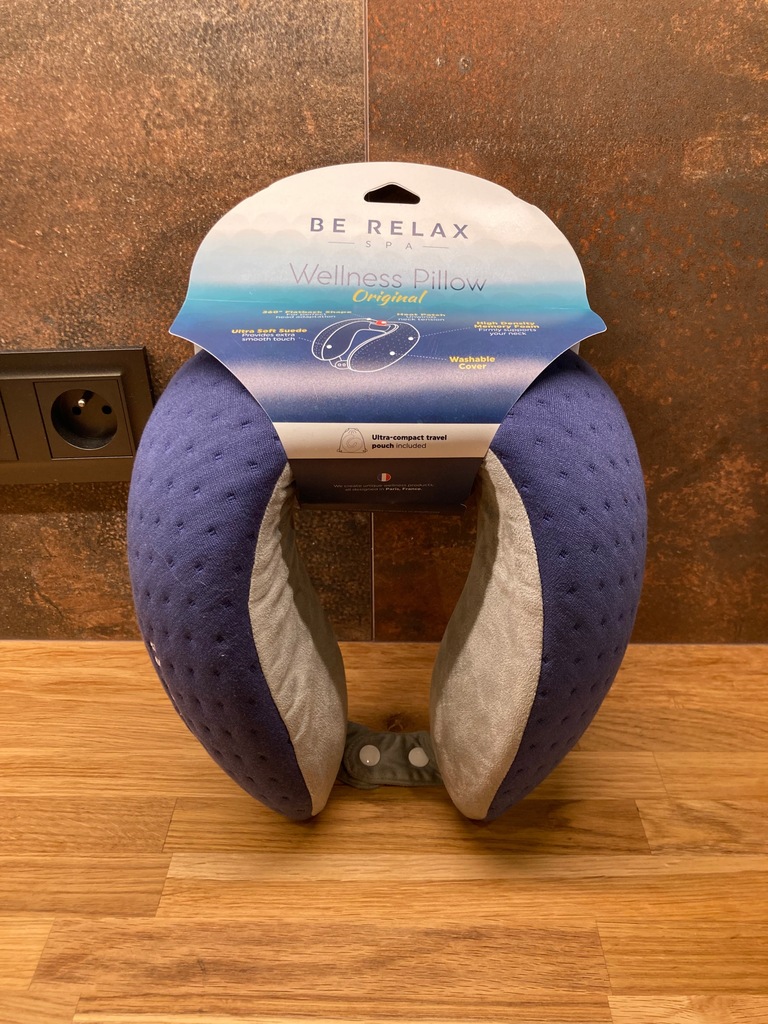 BE RELAX Spa - poduszka podróżna z pianką memory - 15085941797 ...