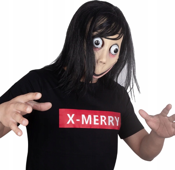 Momo maska cosplay youtube straszna horror - 7910964268 - oficjalne ...