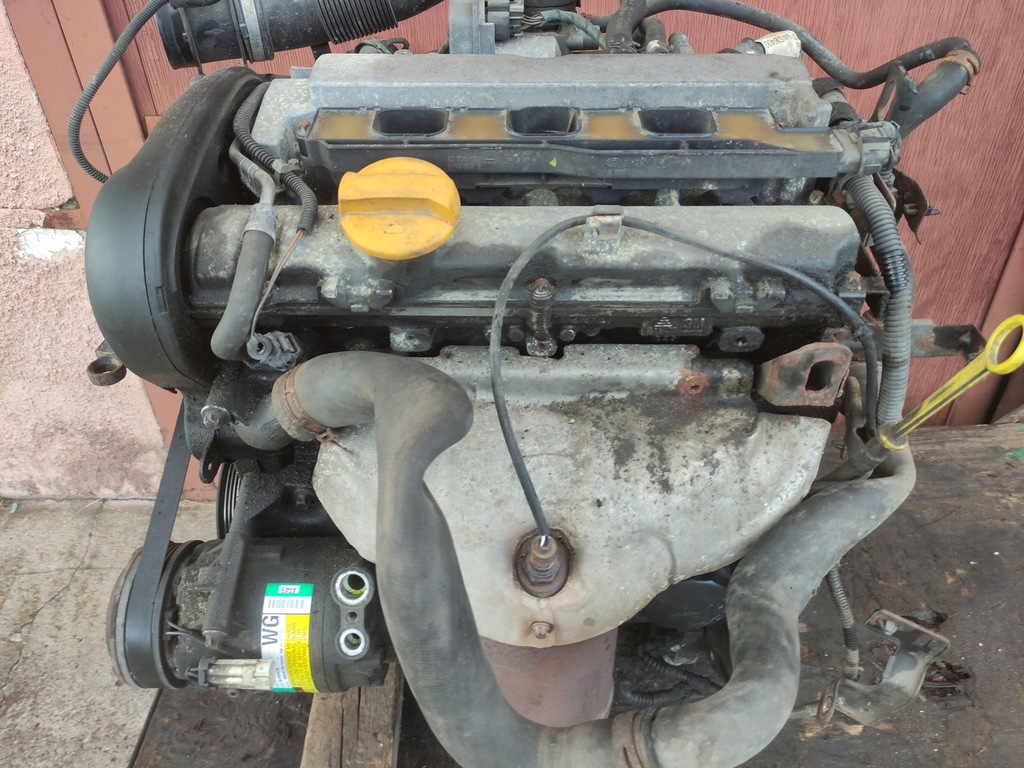 Opel Astra H 3 Vectra C 1,8 16v silnik kpl. Z18XE - 12579188630 ...
