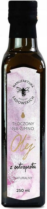 DATA, Pasieka Olej z ostropestu, 250 ml - 13708504256 - oficjalne archiwum Allegro