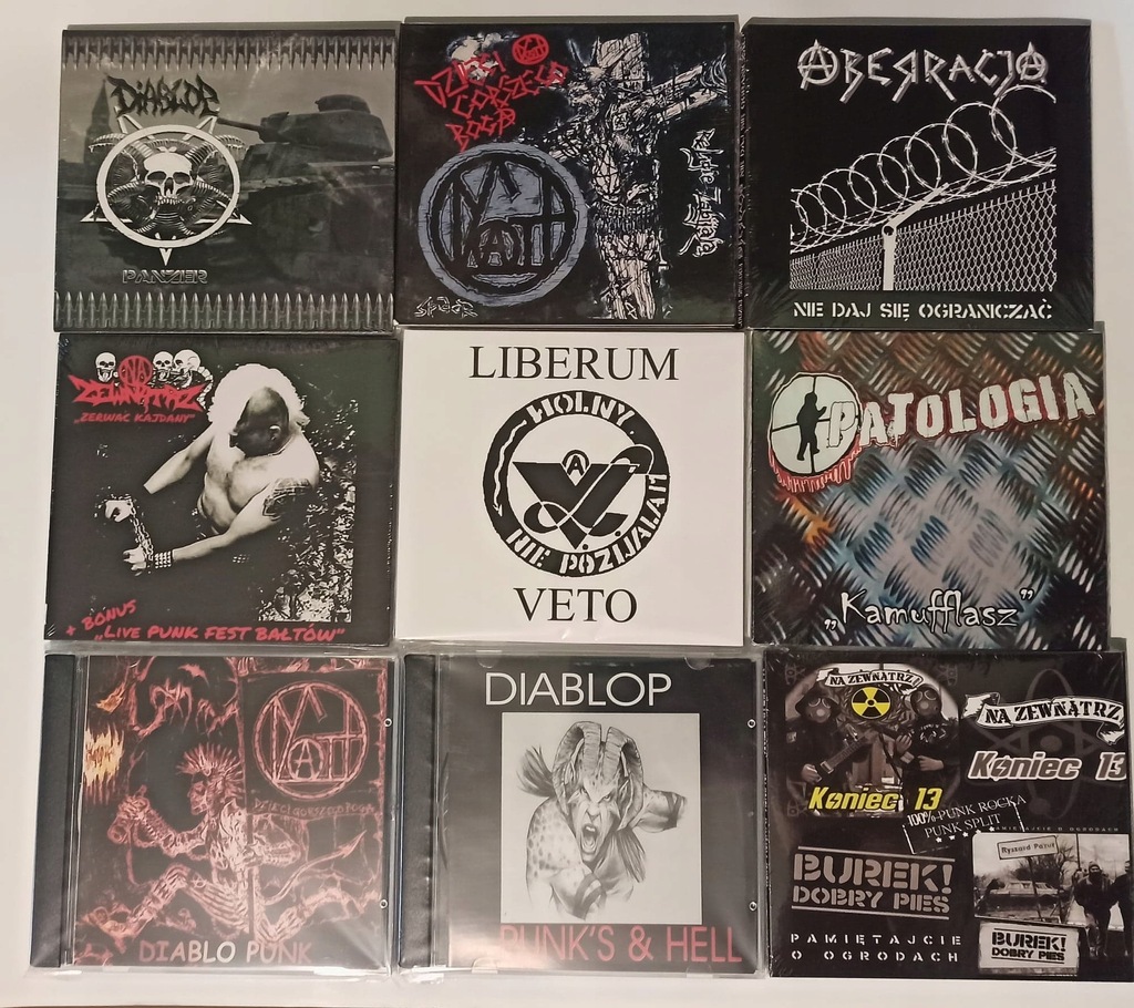 9x CD CRUST PUNK ROCK BOXSET NOWE - 13474672635 - oficjalne archiwum ...