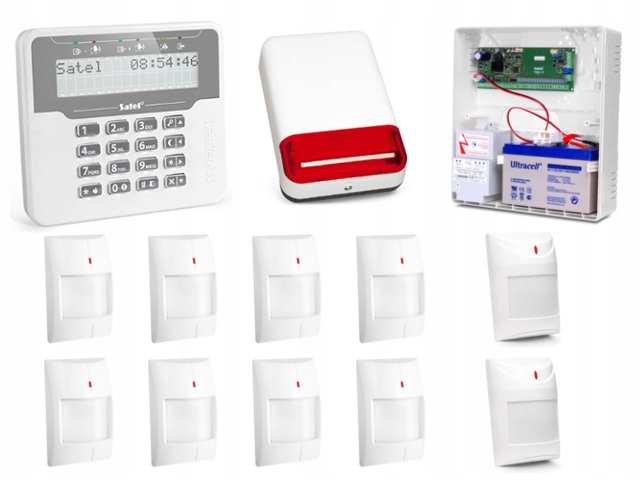 ALARM DO DOMU SATEL VERSA 10 CZUJKI AQUA PET - 7238189286 - oficjalne ...