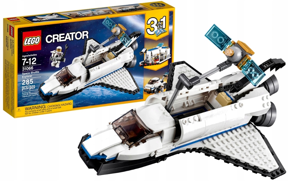 klocki LEGO CREATOR PROM stacja KOSMICZNA ŁAZIK - 11862019754 ...