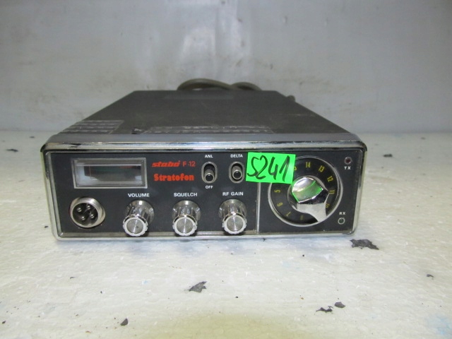 CB RADIO STACJONARNE STABO F-12 STRATOFON- NR S241 - 13484405959 ...