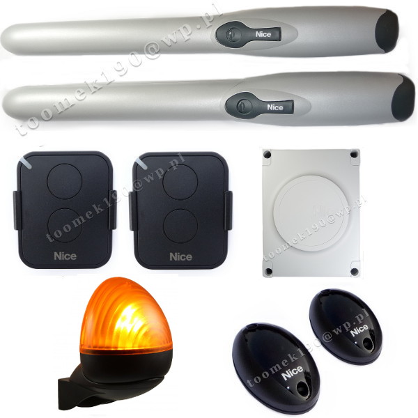 NAPĘD BRAMY 2-SKRZYDŁOWEJ NICE WINGO 3524 **FULL** - 6850502653 ...