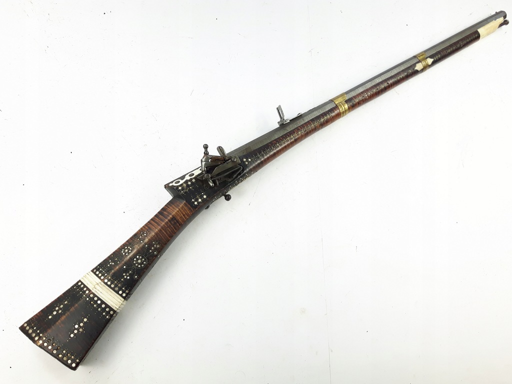 Karabin Turcja Tufenk Janczarka XIX w Damast Oryg. - 13573641859 ...