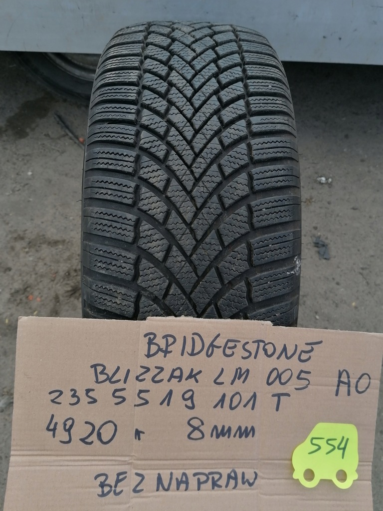 Bridgestone Blizzak LM005 235/55R19 101 T 4920 8mm - 13453130421 ...