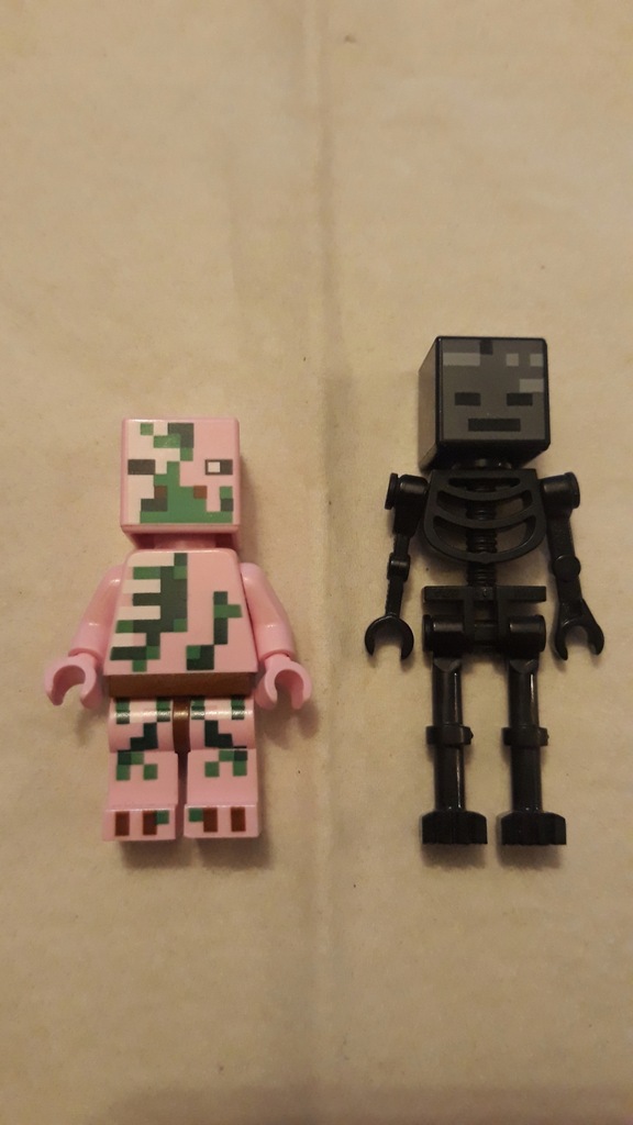 Lego Minecraft Wither Skeleton Zombie Pigman opis - 13616079671 ...