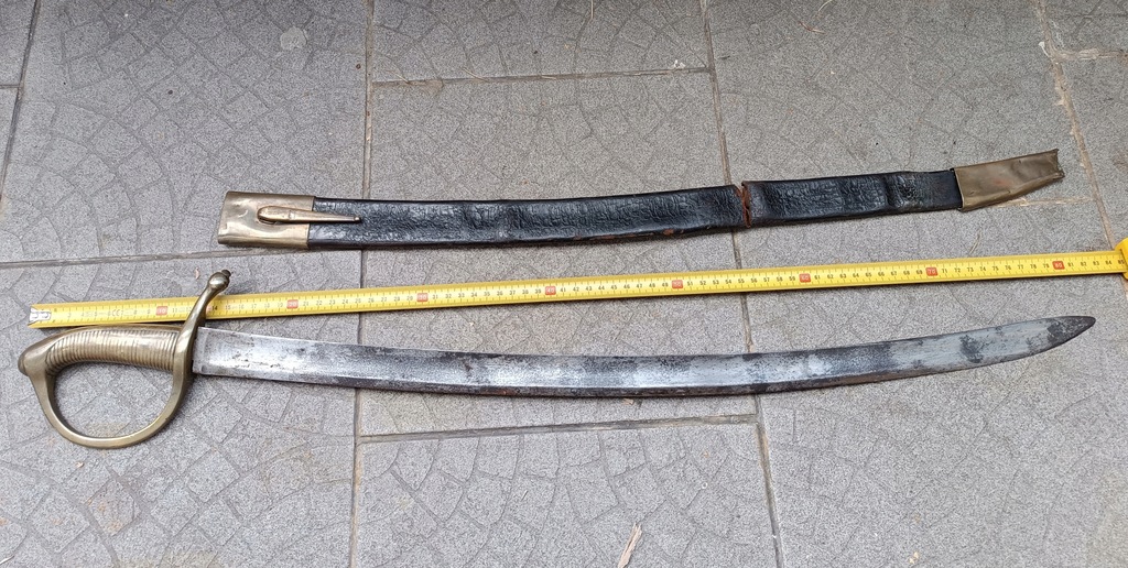 rosyjska szabla piechoty M1817 - 15906229501 - oficjalne archiwum Allegro