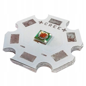 Dioda CREE XP-E 1-3W Deep Red 660nm na PCB - 14526903450 - oficjalne ...