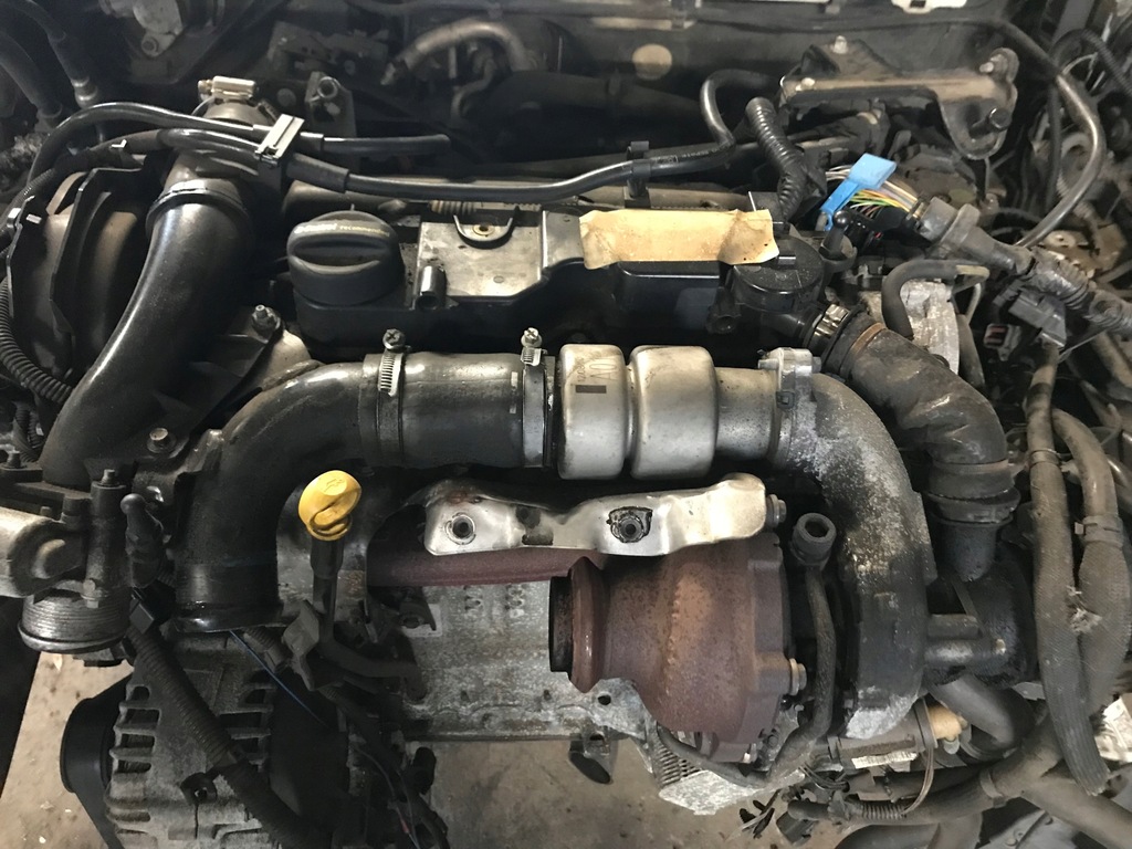 Silnik Ford Focus mk3 1,6 TDCi T1DB KOMPL. USZK. - 11999693741 - oficjalne archiwum Allegro