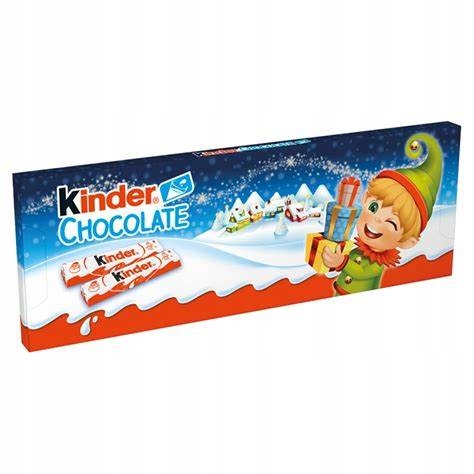 Kinder Chocolate Baton.z nadz.mlecznym 150 g DE - 11530301857 ...