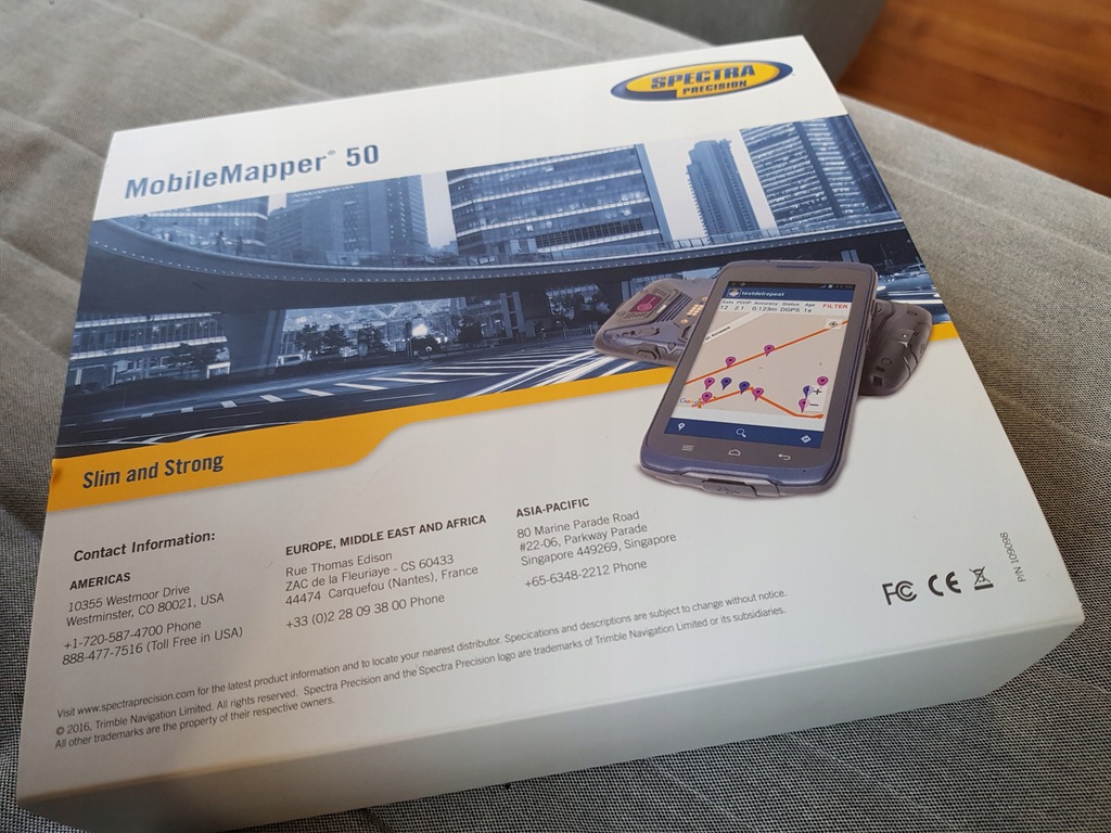 MOBILE MAPPER 50 kontroler rtk gps, gis - 7614077238 - oficjalne ...