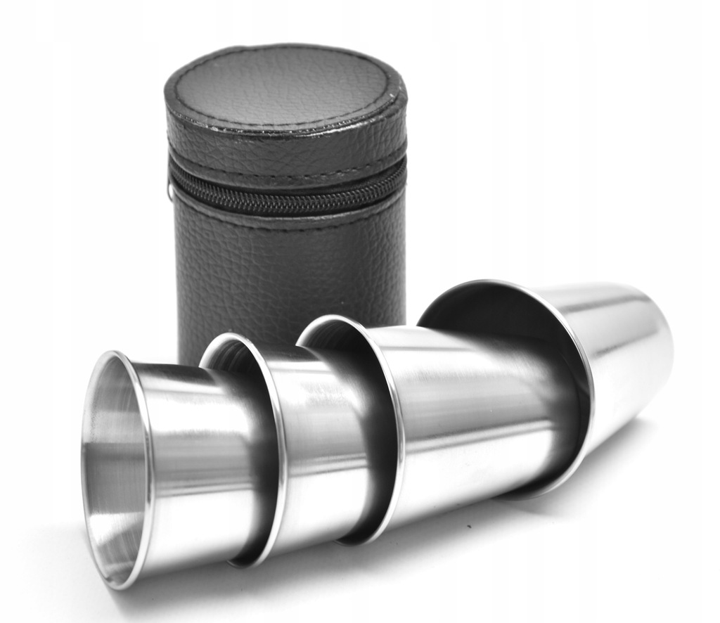 KIELISZKI TURYSTYCZNE PODRÓŻNE STAL NIERDZEWNA 80 - 13183471104 - oficjalne archiwum Allegro