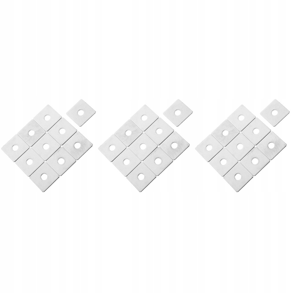 Metal Shims Square Washer Gasket Washers 30 Pcs - 13506447423 ...