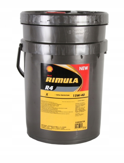 Olej Silnikowy Shell Rimula R4 15W40 15W-40 20L - 10494072944 ...