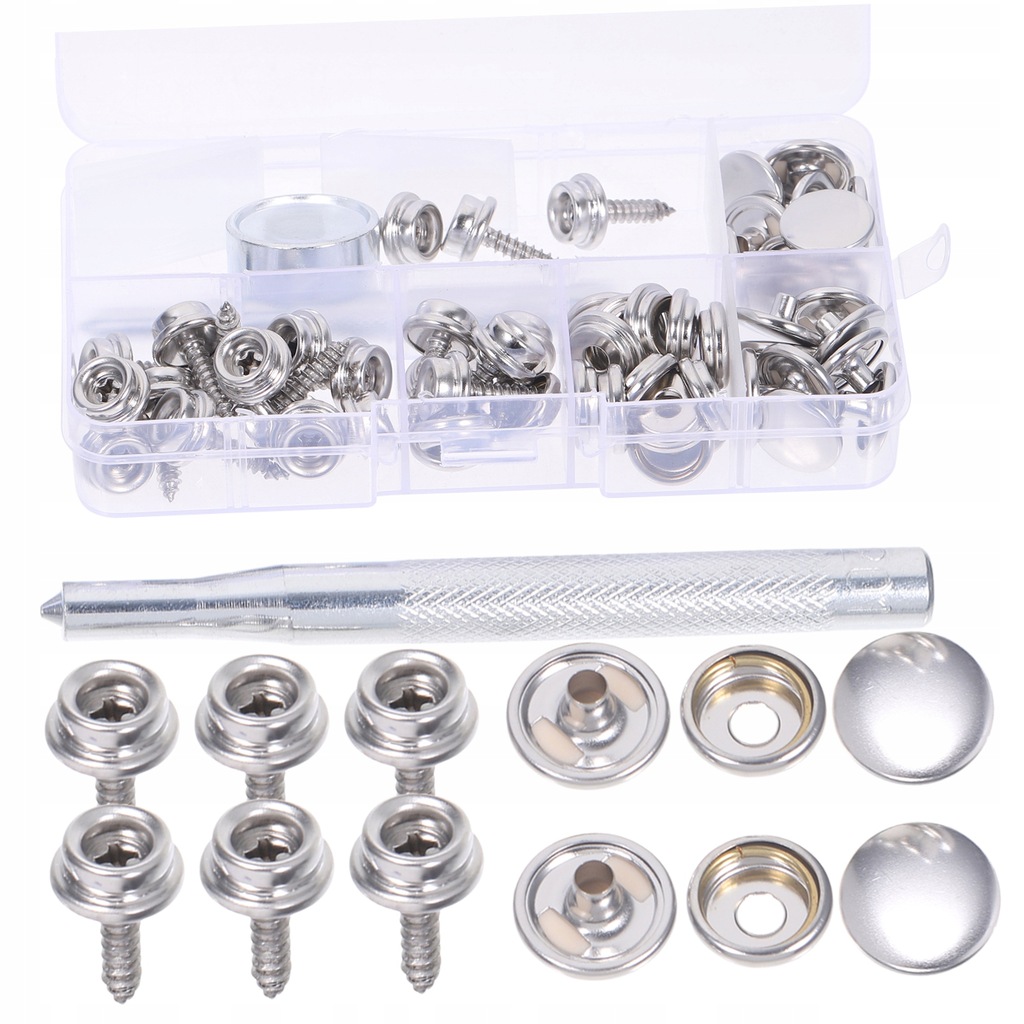 Tarp Snap Kit Ocean Repair Metal Screws Button - 14343715564 ...