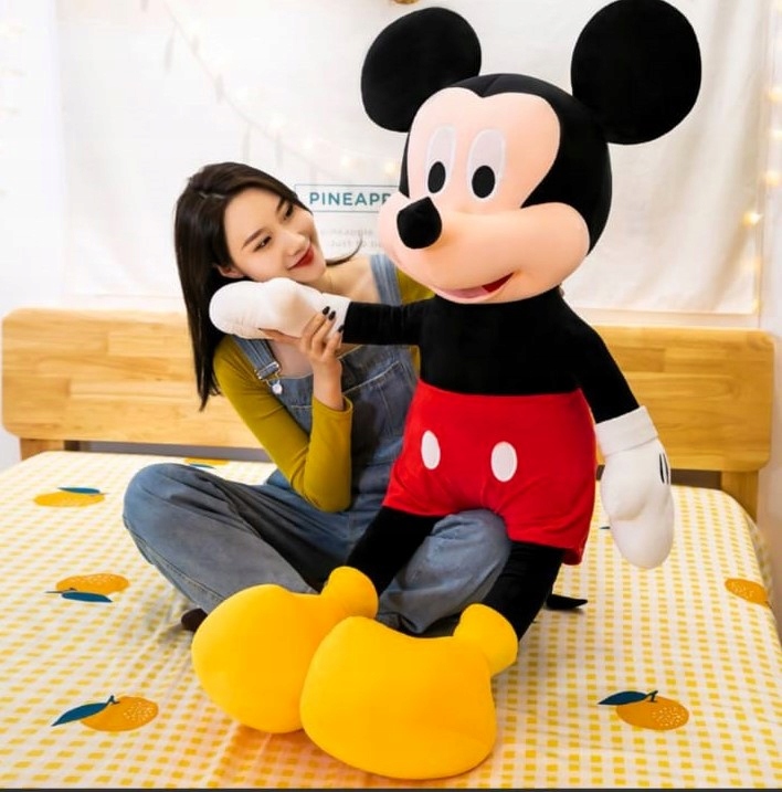 DISNEY Maskotka MICKEY MOUSE XL MIKI MICKI MYSZKA MICKY 120 CM - 16828961424 - oficjalne ...