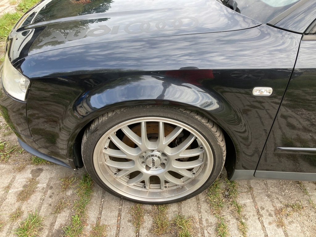 AUDI A4 B6 BŁOTNIK LEWY PRZÓD LZ9W - 11410750772 - oficjalne archiwum ...