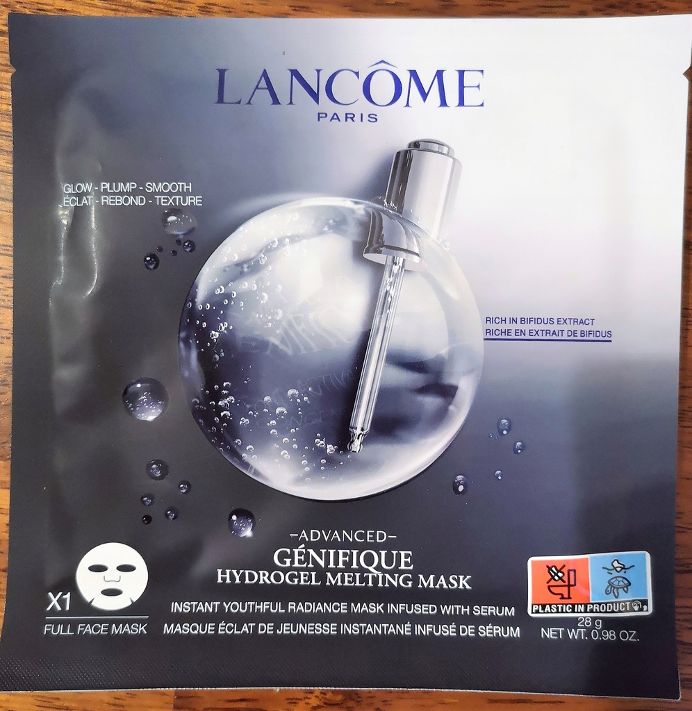 Lancome Advanced Genifique Hydrogel Mask maska - 13035547450 ...