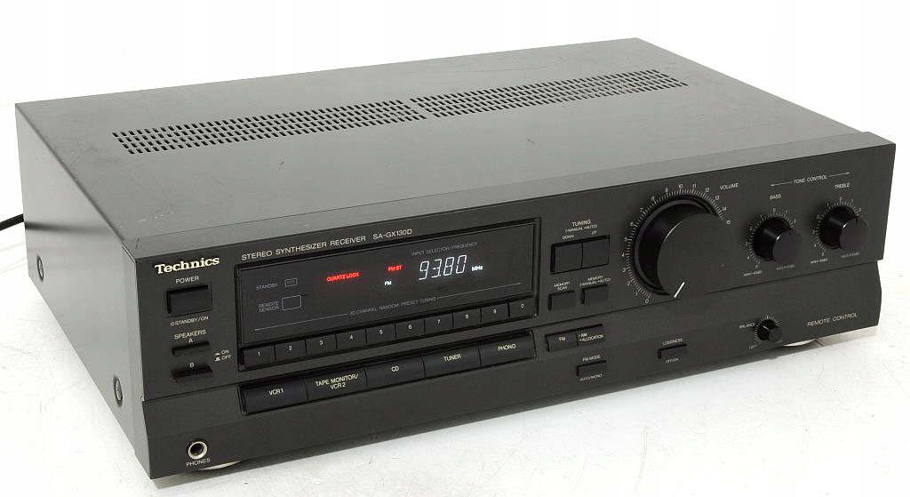 TECHNICS SA-GX130D FIRMOWY AMPLITUNER STEREO ! - 11641341299 ...