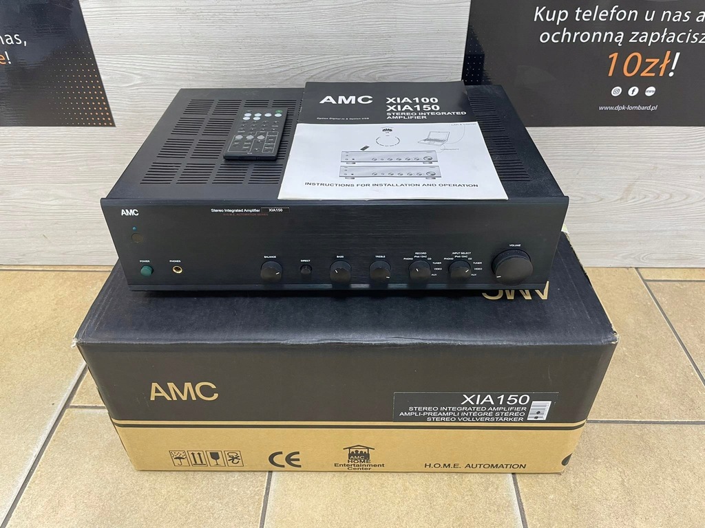 Wzmacniacz Zintegrowany AMC XIA150 - 13076704430 - oficjalne archiwum ...