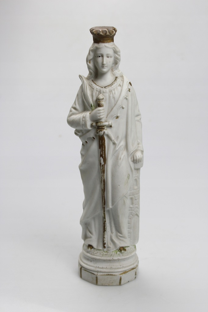 STARA FIGURKA STATUETKA MARYJA MATKA BOŻA BOSKA DUŻA BISKWIT ...