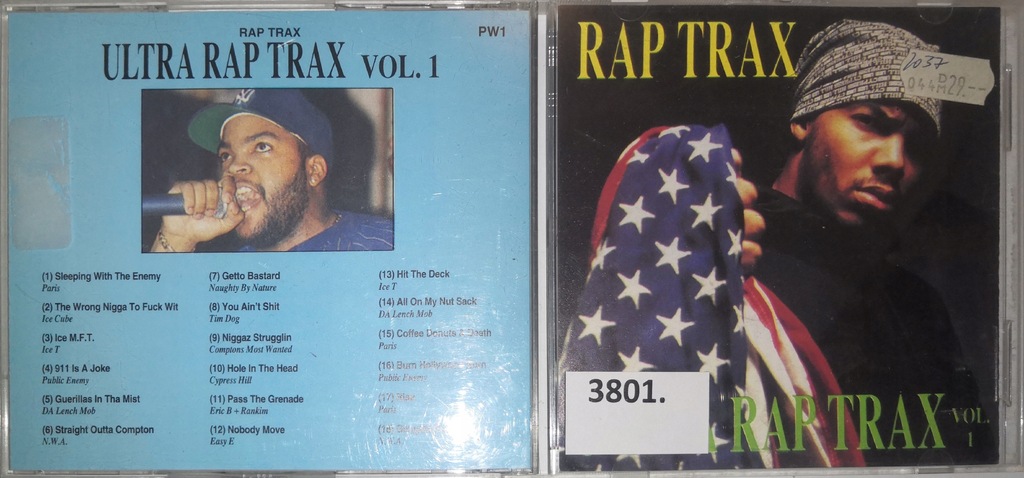 Ultra Rap Trax Vol. 1 - 13865837559 - oficjalne archiwum Allegro