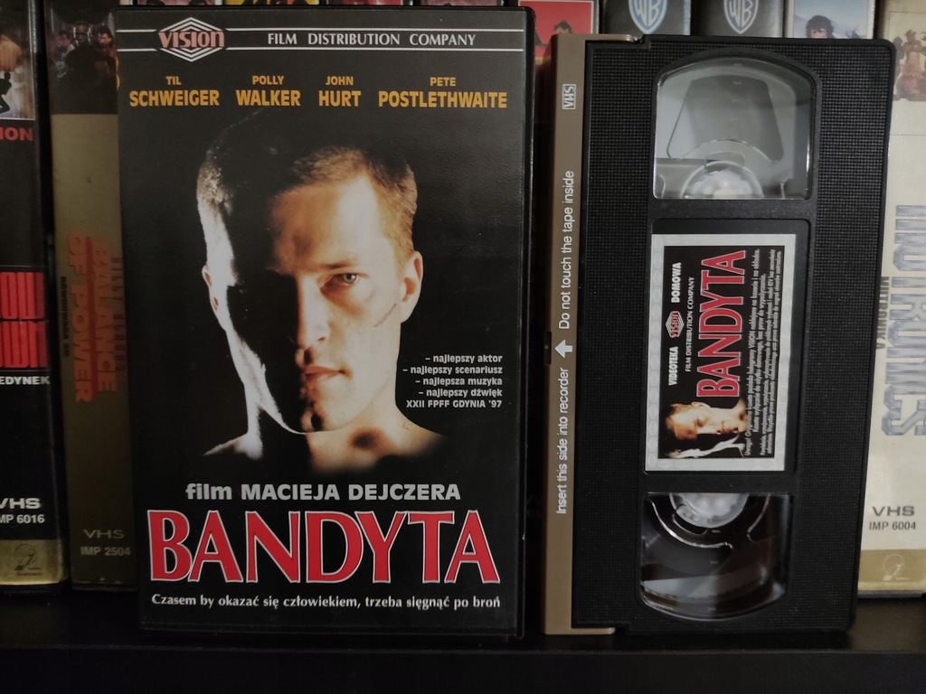 BANDYTA # Maciej Dejczer # kaseta VHS - 13469195256 - oficjalne ...