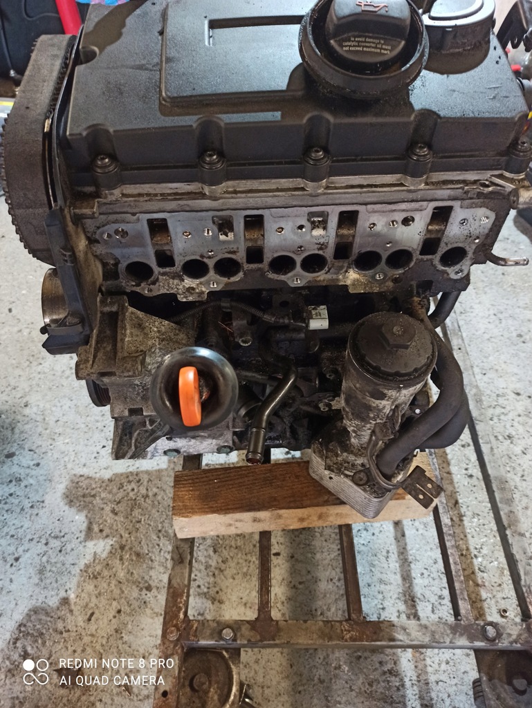 Silnik 2.0 Tdi 140 KM BKD słupek Audi A3 8P Golf V - 12799751118 - oficjalne archiwum Allegro