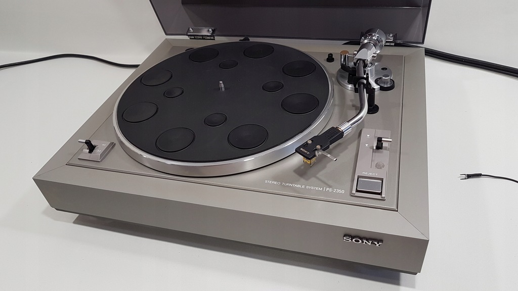 GRAMOFON SONY PS-2350 / PASKOWY / FULL SERWIS - 11126378813 - oficjalne archiwum Allegro