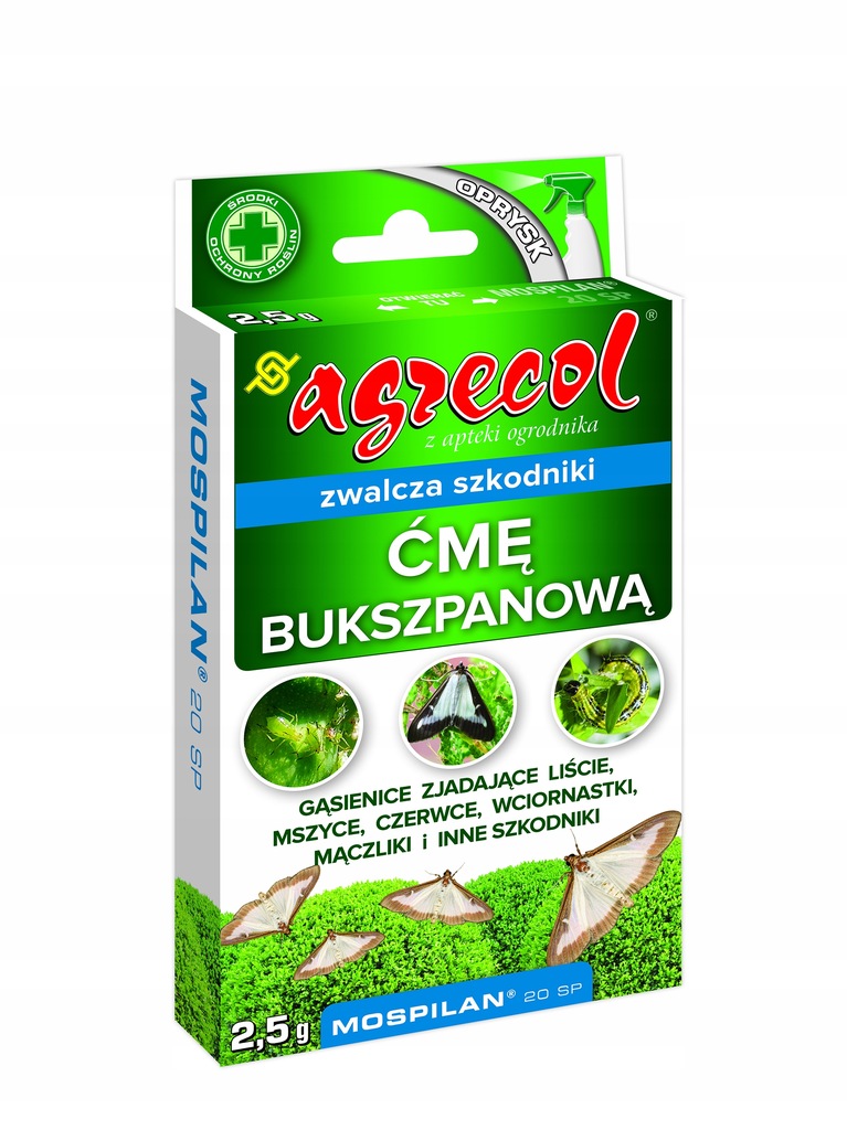 Mospilan 20 SP 2,5g (ćma bukszpanowa) - 13707877211 - oficjalne archiwum Allegro
