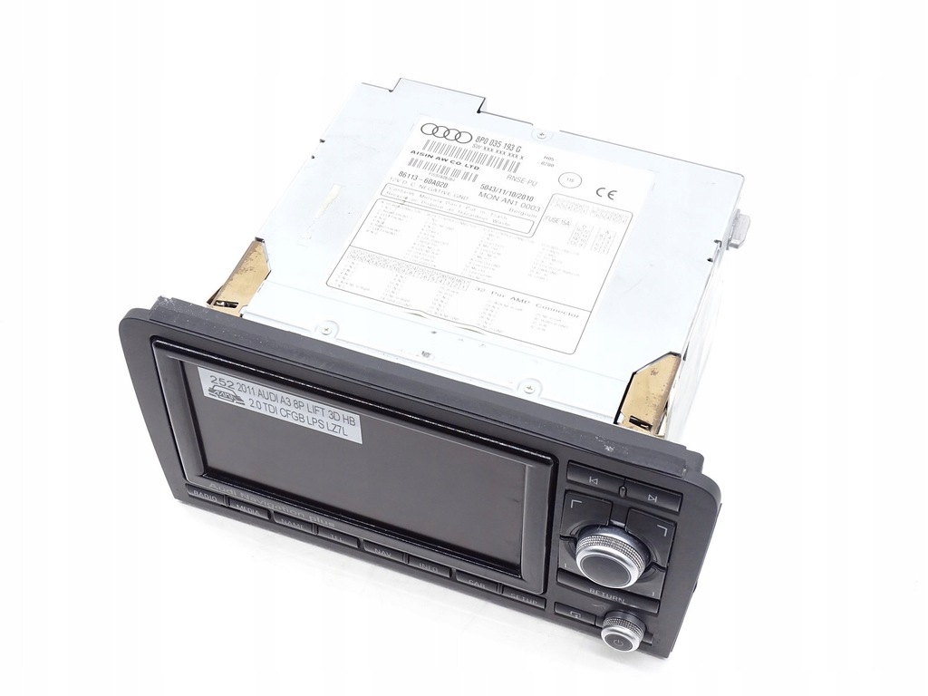 Купить РАДИО NAVI RNS-E LED AUDI A3 8P LIFT 8P0035193G: отзывы, фото и характеристики на Aredi ...