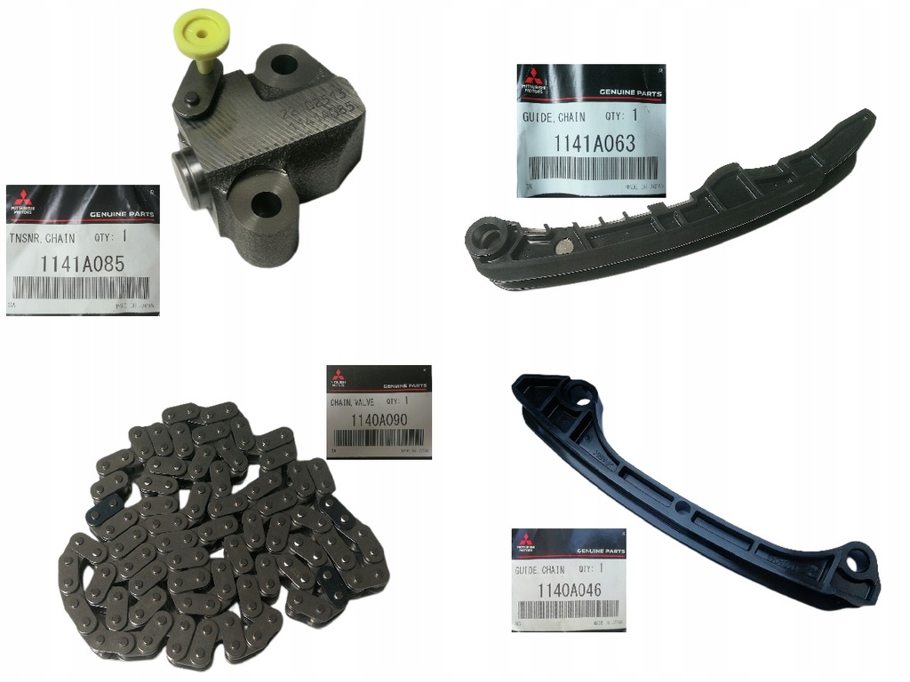 Zestaw łańcucha rozrządu Mitsubishi Lancer ASX Col - 14054511124 ...