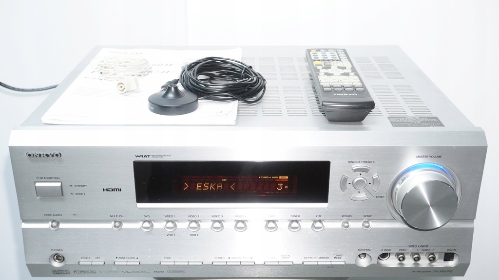 Amplituner 7.1 Onkyo TX-SR674E HDMI PILOT GWARANCJ - 13636847449 - oficjalne archiwum Allegro