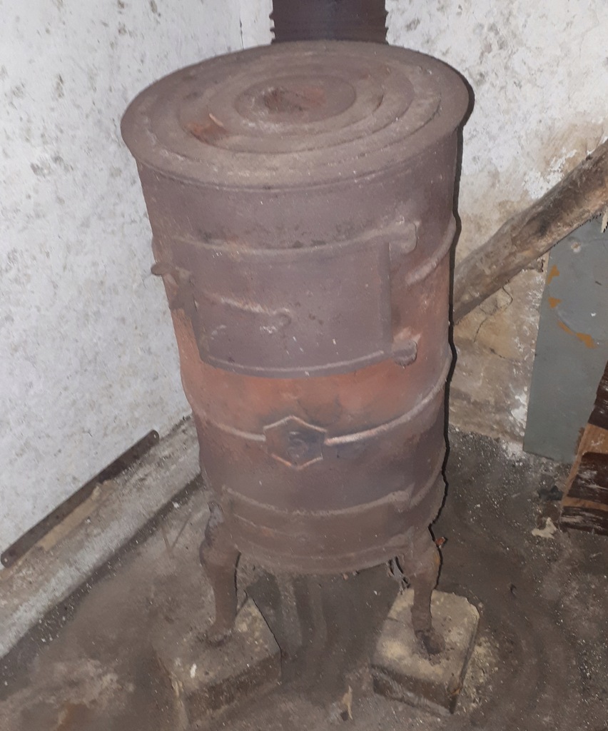 STARY PIEC PIECYK ŻELIWNY TYPU KOZA KARLIK - 8313638962 - oficjalne ...