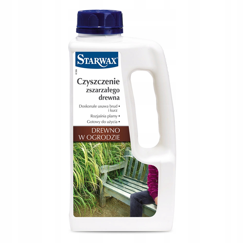 Starwax Płyn do czyszczenia zszarzałego drewna 1L - 12015396921 - oficjalne archiwum Allegro
