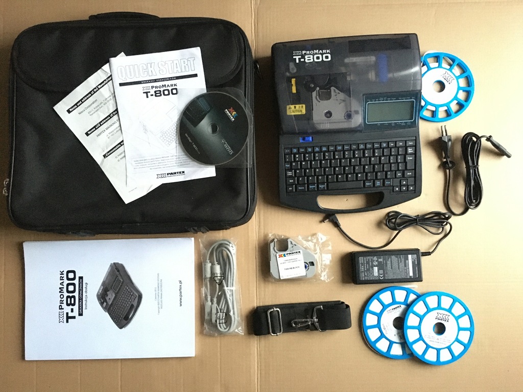 Drukarka Partex Promark T-800 do oznaczników kompl - 12486675891 ...