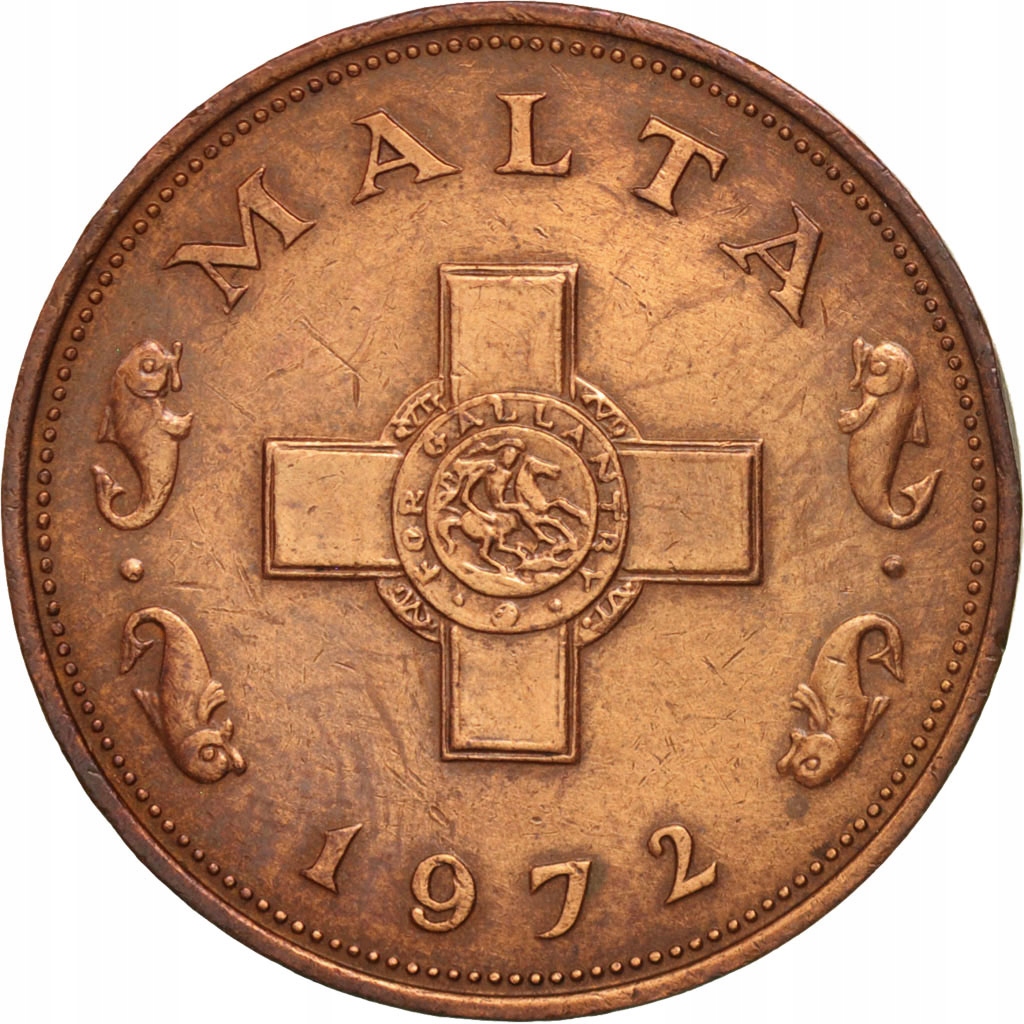 Moneta, Malta, Cent, 1972, British Royal Mint, AU( - 10089702546 ...