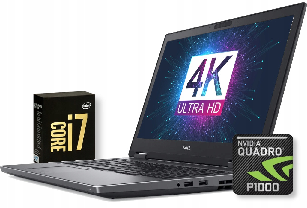 DELL PRECISION 7530 i7-8750H 64/1TBNVMe 4K! P1000 - 13888309455 ...