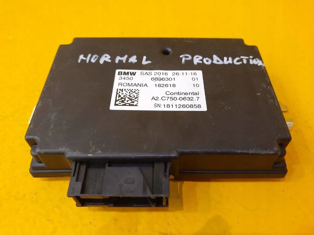 BMW G01 G30 G31 MODUŁ STEROWNIK SAS 6896301 - 13133306988 - oficjalne ...