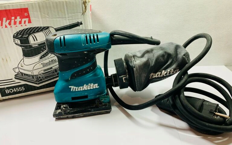 SZLIFIERKA OSCYLACYJNA MAKITA BO4555 - 12142433176 - oficjalne archiwum Allegro