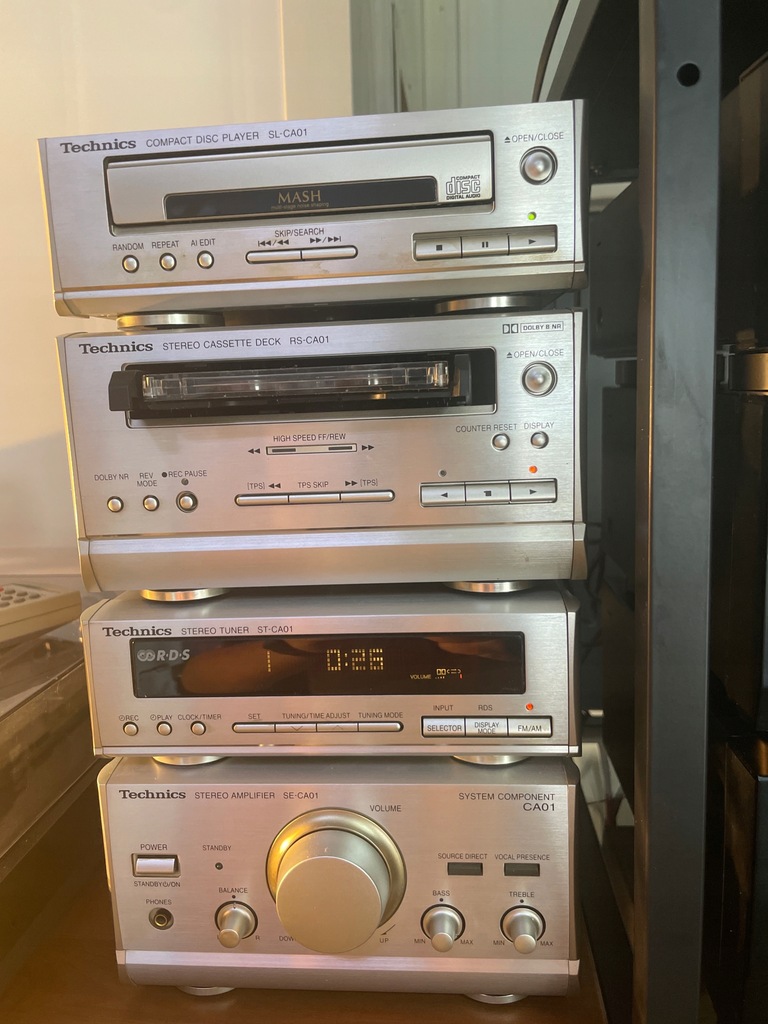 Wieża Technics CA 01 - 13528567178 - oficjalne archiwum Allegro