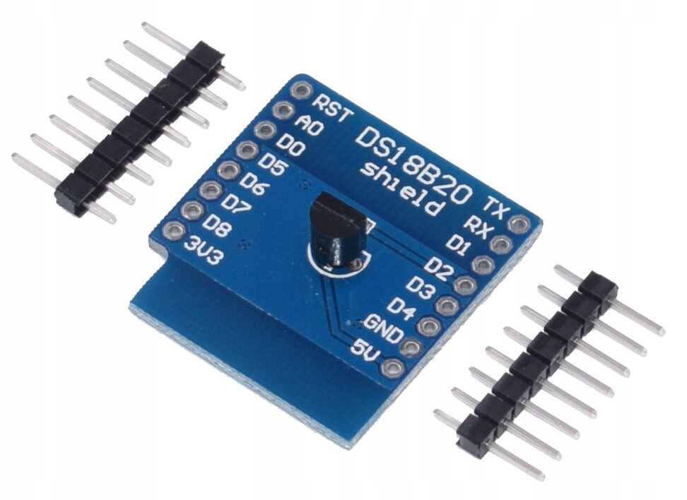 MODUŁ WEMOS D1 mini DS18B20 SHIELD NodeMCU ARDUINO - 8631160114 ...