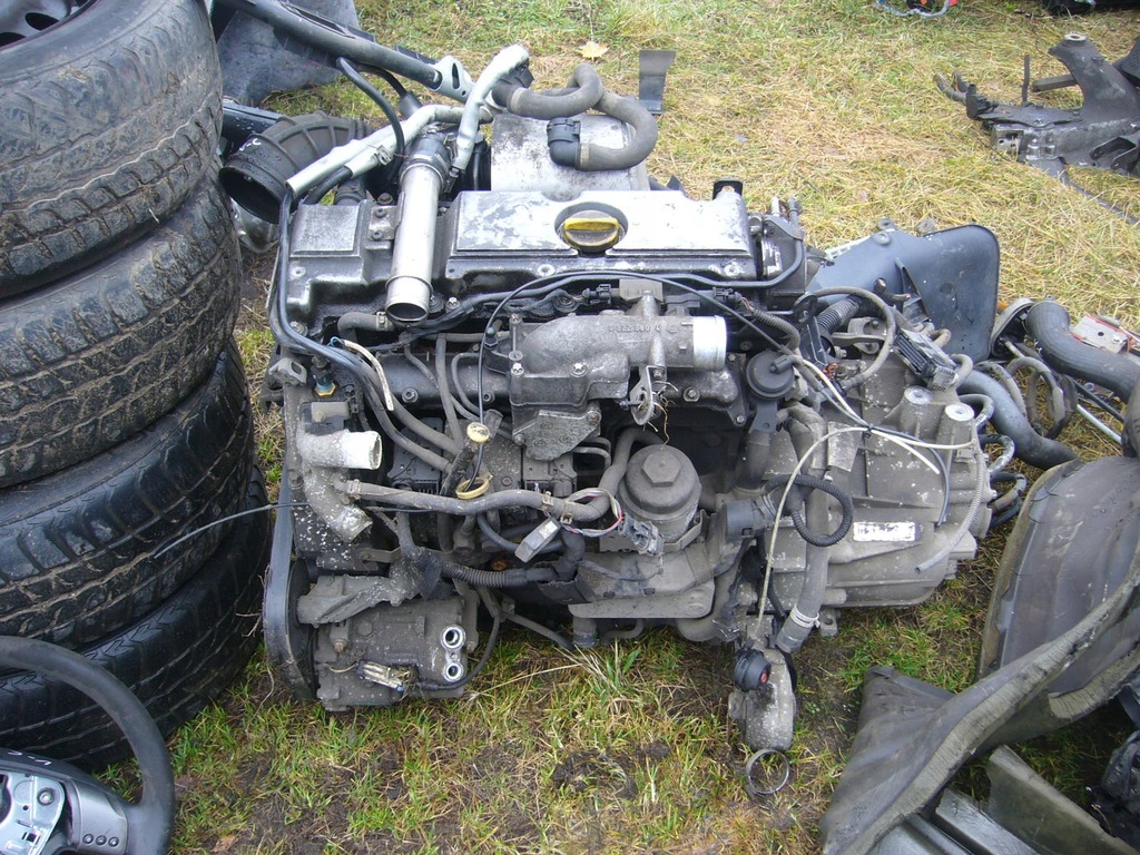 Opel Vectra C 2.0 DTI 101 KM silnik goły słupek - 11894764237 - oficjalne archiwum Allegro