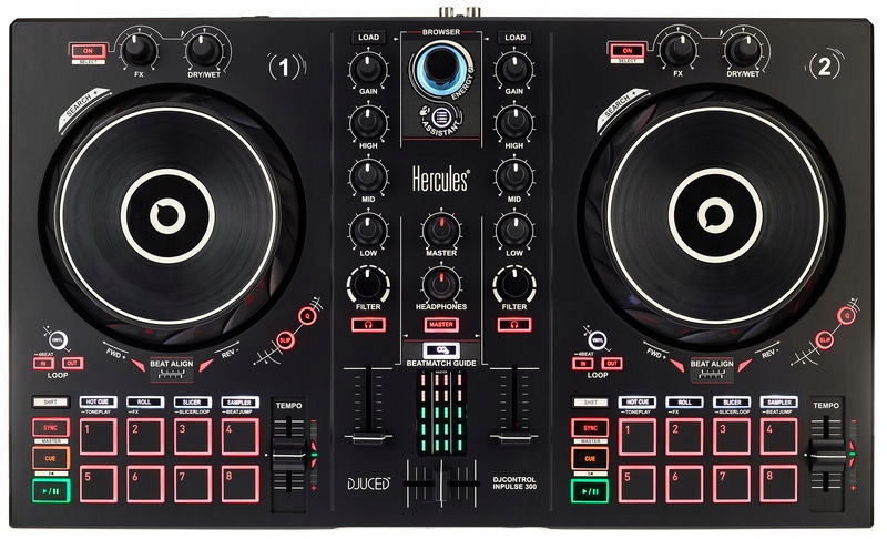 Konsola DJ Hercules DJ Control Inpulse 300 USB - 12997429498 ...