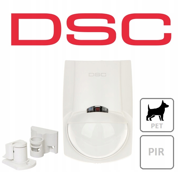 LC-100-PI LC100PI LC100 CZUJKA CZUJNIK RUCHU PIR ANTYWŁAMANIOWY UCHWYT ...