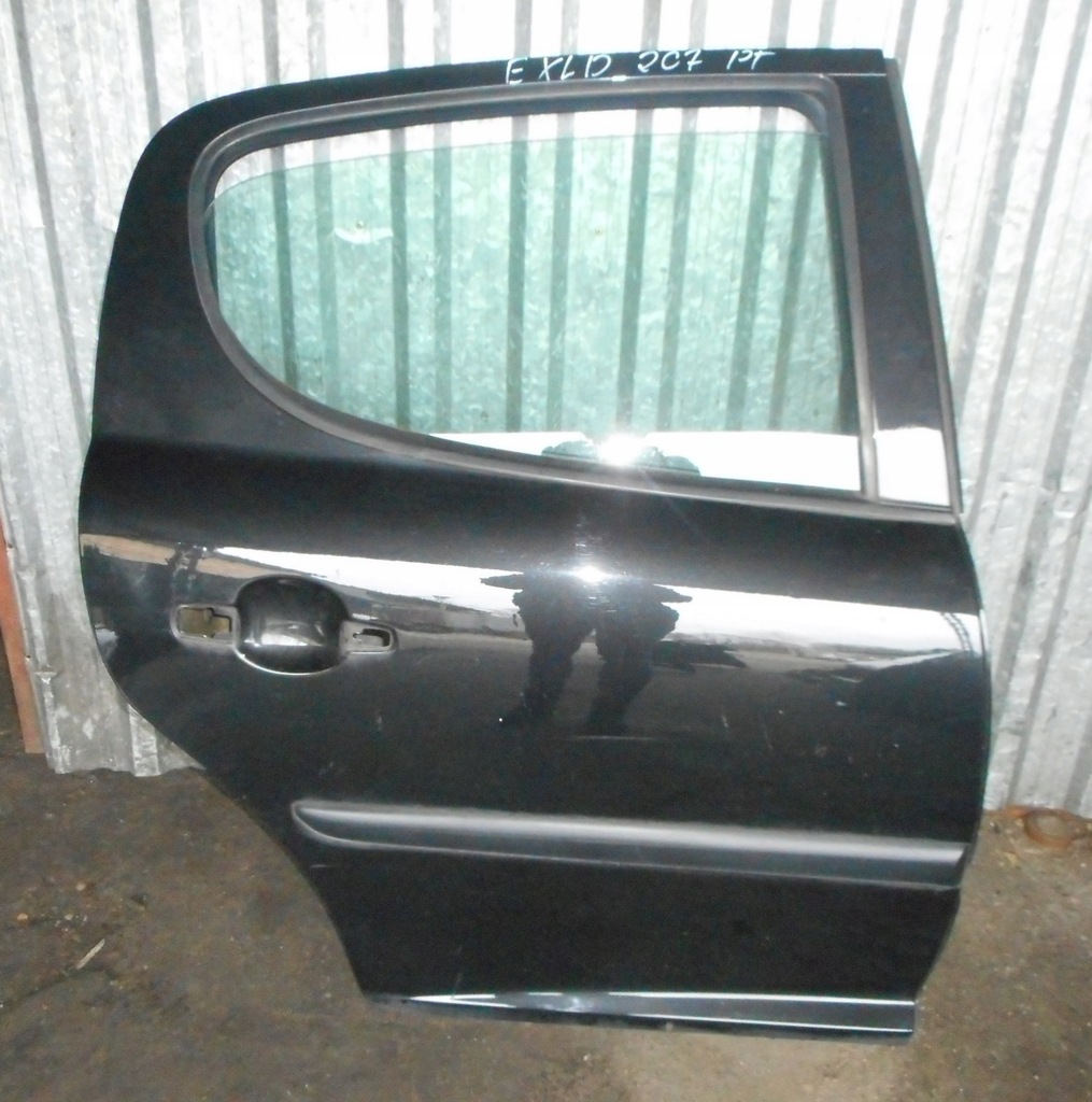 Peugeot 207 08r drzwi prawe tylne tył EXLD - 13343728486 - oficjalne ...